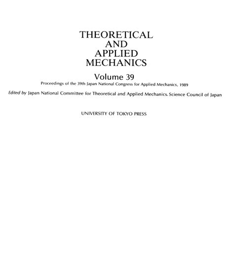 PDF A Mixed Finite Element Method For Large Deformation Analysis Of Incompressible