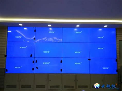 济南某行政单位云敏视拼接屏安装完毕 政府机关 山东云敏视