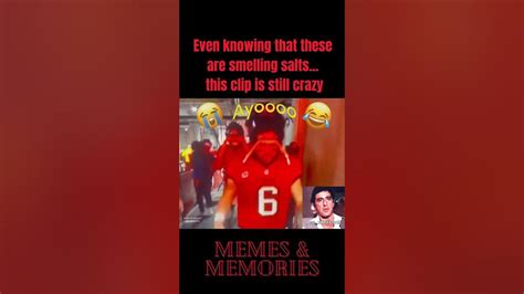 Baker Mayfield Smelling Salts Meme From Nfl Playoffs Vs Philadelphia