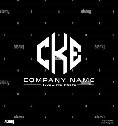 Cke Letter Logo Design With Polygon Shape Cke Polygon And Cube Shape Logo Design Cke Hexagon