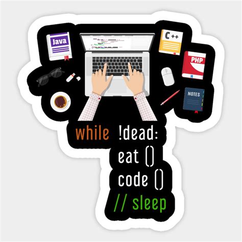 Python Funny Programmer Programmer Sticker TeePublic