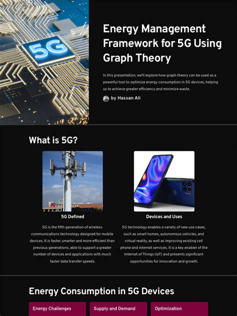 energy management framework for 5g using graph theory 1 pdf