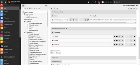 Cant Find Language Option On Typo3 104 Stack Overflow