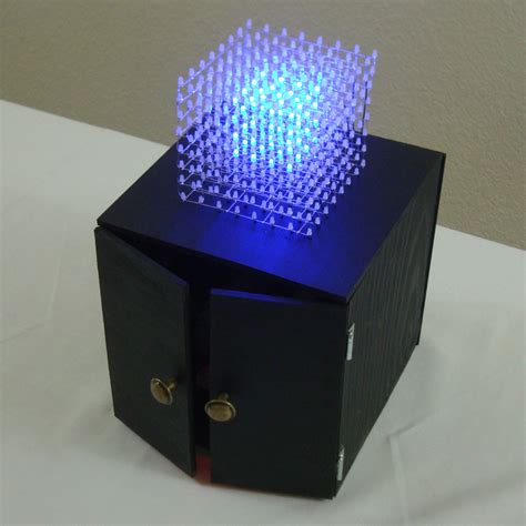 8x8x8 Led Cube Kit Introduction Pyroelectro News Projects And Tutorials