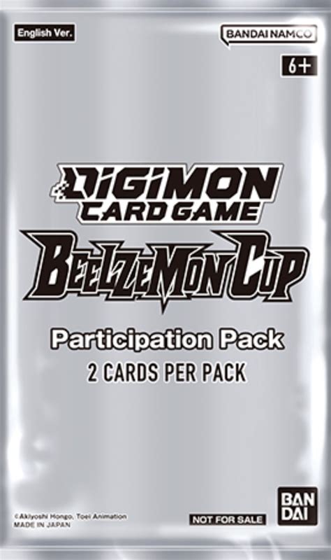 Beelzemon Cup Participation Pack Starter Deck 14 Beelzemon Advanced