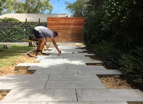 How To Lay Paving Slabs On A Slope Simple DIY Tutorial