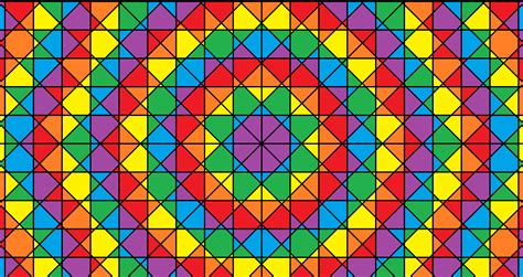 Oblique All Square Tessellation 2