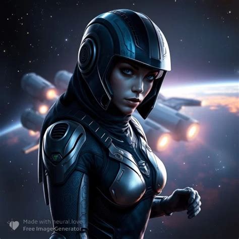 Free Ai Art Generator Tali Zorah Vas Normandy Mass Effect Character