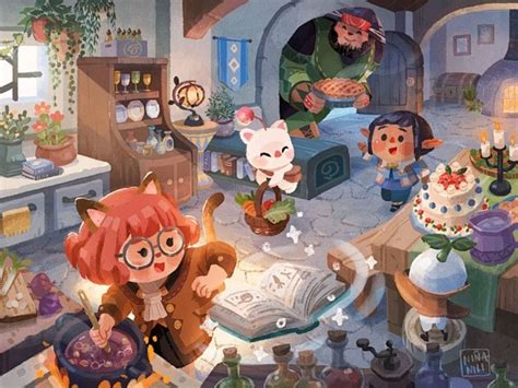 儿童插画 绘本插图 肌理插画