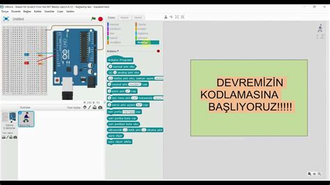 Mblock Ile Arduinoda Polis Çakarı Projesi Yapımı Youtube