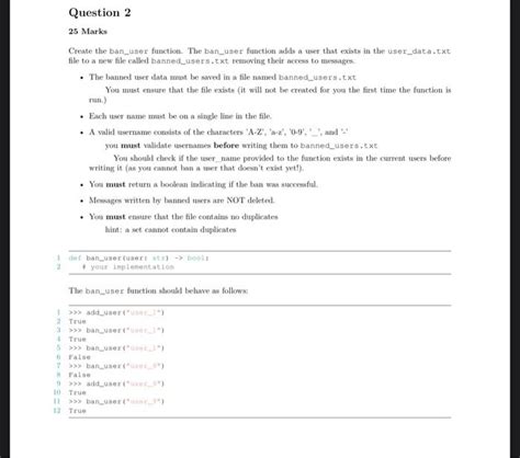 Solved 25 Marks Create The Adduser Function The Adduser