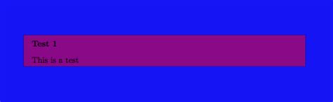 Tikz Pgf Background Colors With Mdframed Is This Behavior Normal