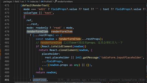 BUG renderFormItem注入了placeholder属性 Issue ant design pro components GitHub