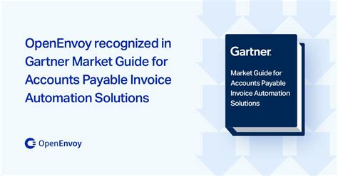 Gartner Market Guide For Accounts Payable Invoice Automation Solutions