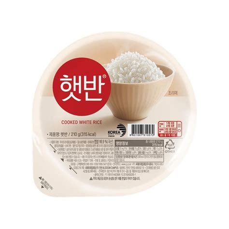 쌀밥에 빠진 미국인 덕에 Cj햇반 年 매출 1조 육박