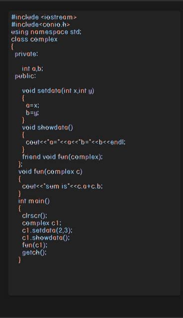 What Is A Friend Function In C Language