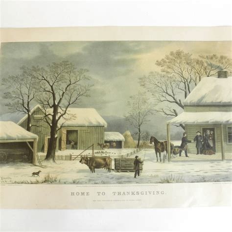 Antique Currier And Ives Prints Etsy