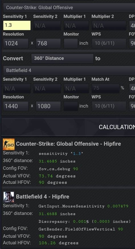 FOV Problem Technical Discussion Mouse Sensitivity Community