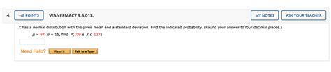 Solved 18 POINTS WANEFMAC7 9 5 013 MY NOTES ASK YOUR Chegg Com