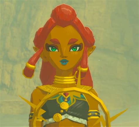 Riju Legend Of Zelda Breath Of The Wild Zelda Breath