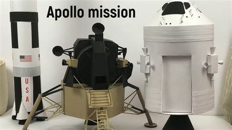 Apollo Lunar Lander Paper Model
