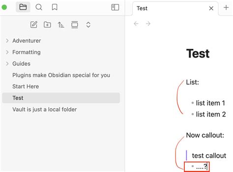 Nested Blockquotes Becoming Lists On Newline Bug Graveyard Obsidian