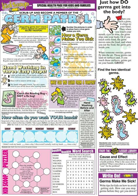 Pin By Tracy Board On Borders Germs Preschool Theme Germs Preschool