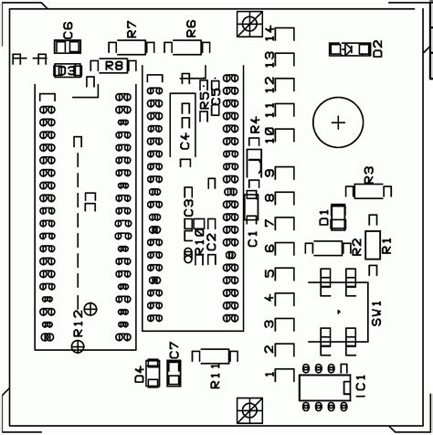 temperature controller circuit diagram with display circuit diagram