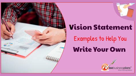 How To Write A Vision Statement 20 Inspiring Examples