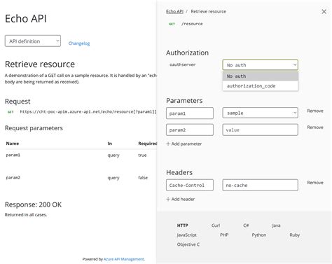 Use Aad And Oauth 20 To Access The Api Managed By Azure Api Management