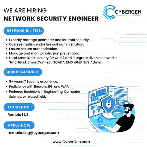 Cybergen On Linkedin Networksecurity Securityengineer Cybersecurity Datainfrastructure