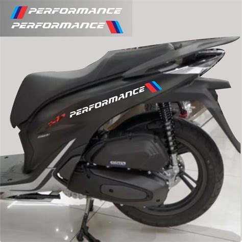 1 đôi 2 Chữ Tem Chữ Thể Thao Performance Dán Thân Xe Sườn Xe Máy Decan ô Tô Ngoài Trời Lazada Vn