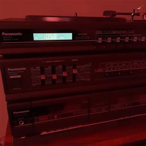 Tocadisco Panasonic Vintage 90s Nuevo En Caja Envío Gratis
