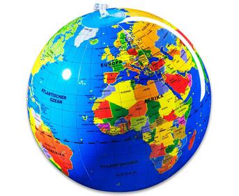 Aufblasbarer Globus „Die Welt“ | betzold.at