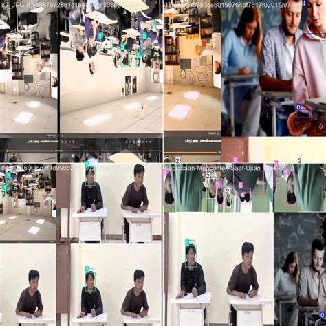 基于yolov5深度学习的高精度的学生考试作弊行为自动检测及语音提示系统pyqt5界面数据集训练代码 中猿创新 7zcode