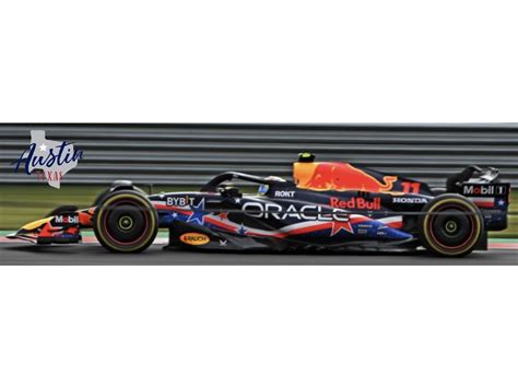 Red Bull Racing Rb19 11 Sergio Perez Austin Gp 2023 With Helmet 1 43