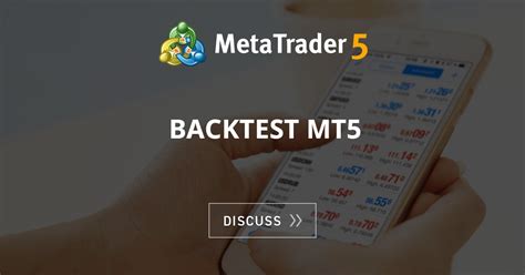 Backtest Mt5 Mt5 General Mql5 Programming Forum