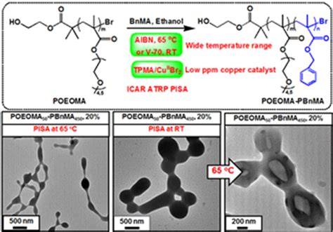 Polymerization Induced Self Assembly Pisa Using Icar Atrp At Low