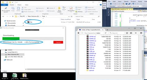 Creating Ftp File Downloader Application With Background Worker