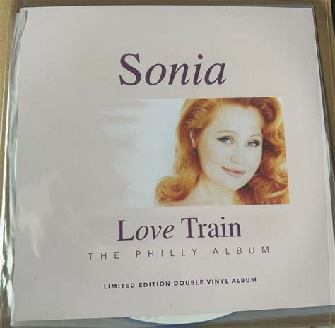 Sonia Love Train The Philly Album 2 X Vinyl White And Blue Lp