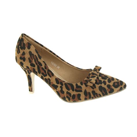 Escarpins Python Marron