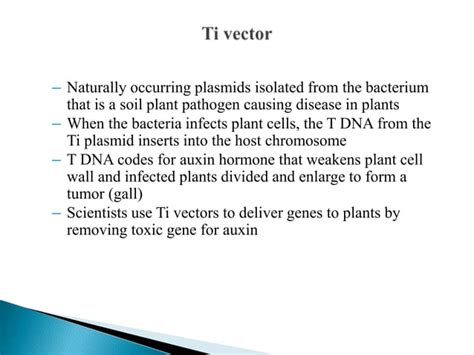 Lecture Presentation On R Dna Technology PPT