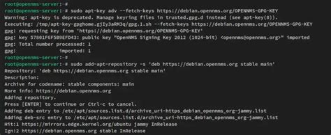 how to install opennms monitoring solution on ubuntu 22 04
