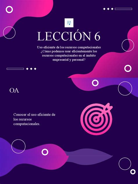Uso Eficiente De Los Recursos Computacionales Pdf Hardware De La