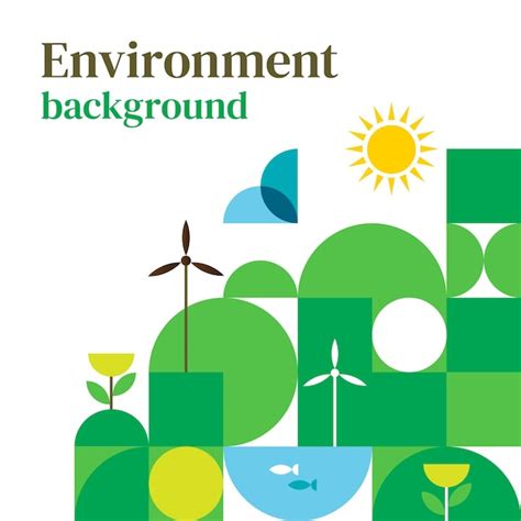 Premium Vector Environment Background