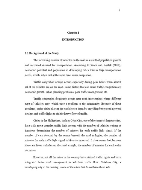 The Impact Of Traffic Light Utilization On Vehicle Flow At Major Intersection In Cotabato City