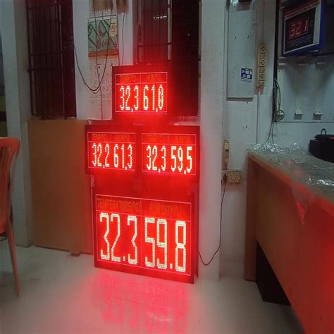 Jumbo Temperature Humidity Display Board At 33038 82 INR In