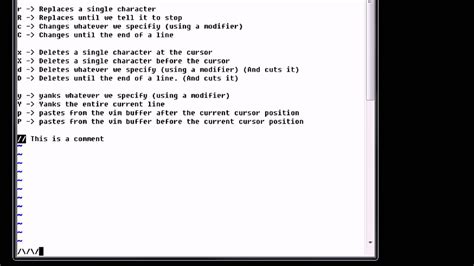 Editing With Vim 08 Searching And Replacing Youtube