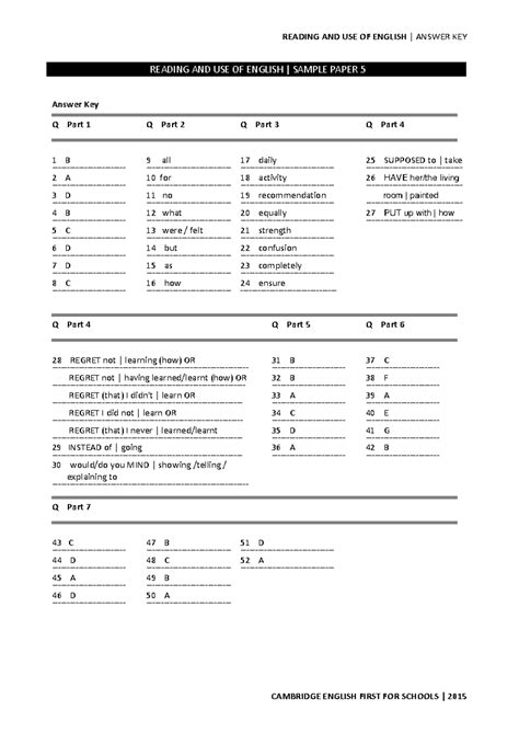 318319 Reading And Use Of English Answer Key Reading And Use Of English Answer Key Reading