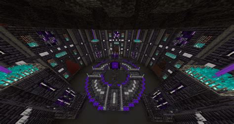Thoughts On This Nether Hub Build R Minecraftbuilds